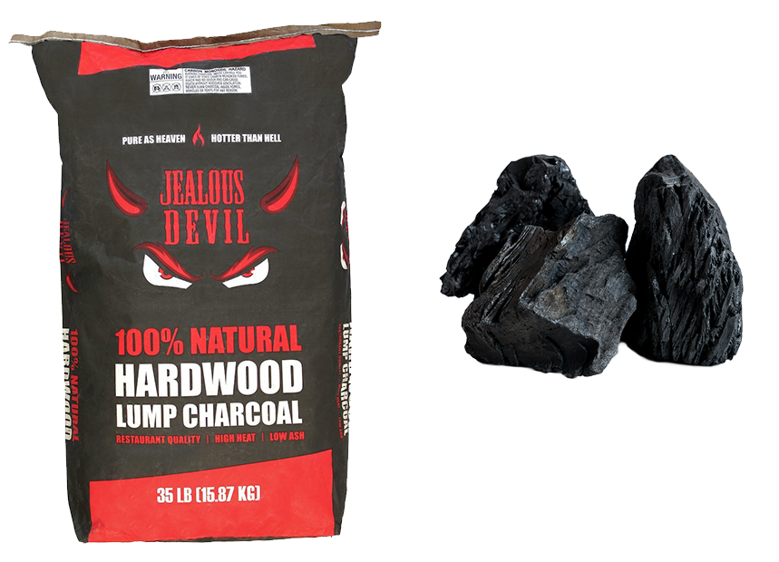 Jealous Devil 35 LB – All Natural Hardwood Charcoal | Glyndon Gardens