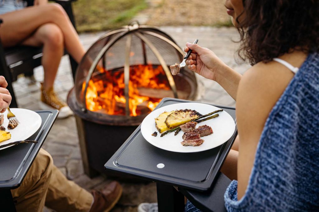 BREEO Smokeless Fire Pits OutRig Tray | Glyndon Gardens